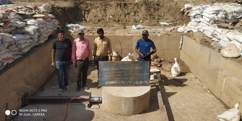 Pile Load Test - Vishesh Lab